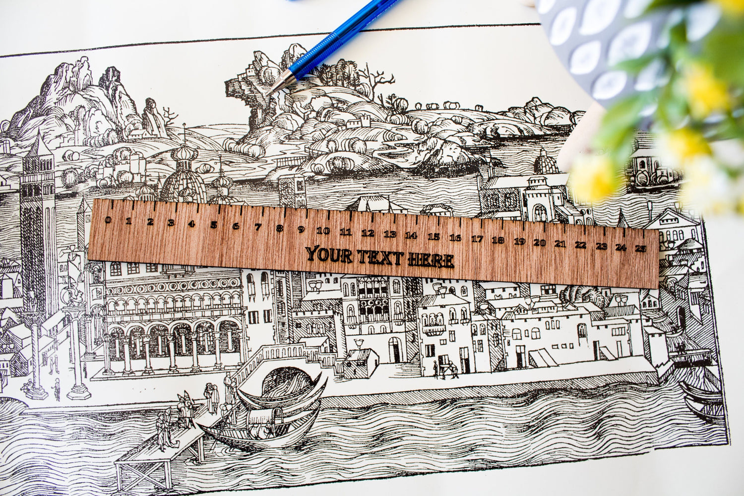 Personalized Wooden Rulers | Custom Handmade Rulers | Wooderland